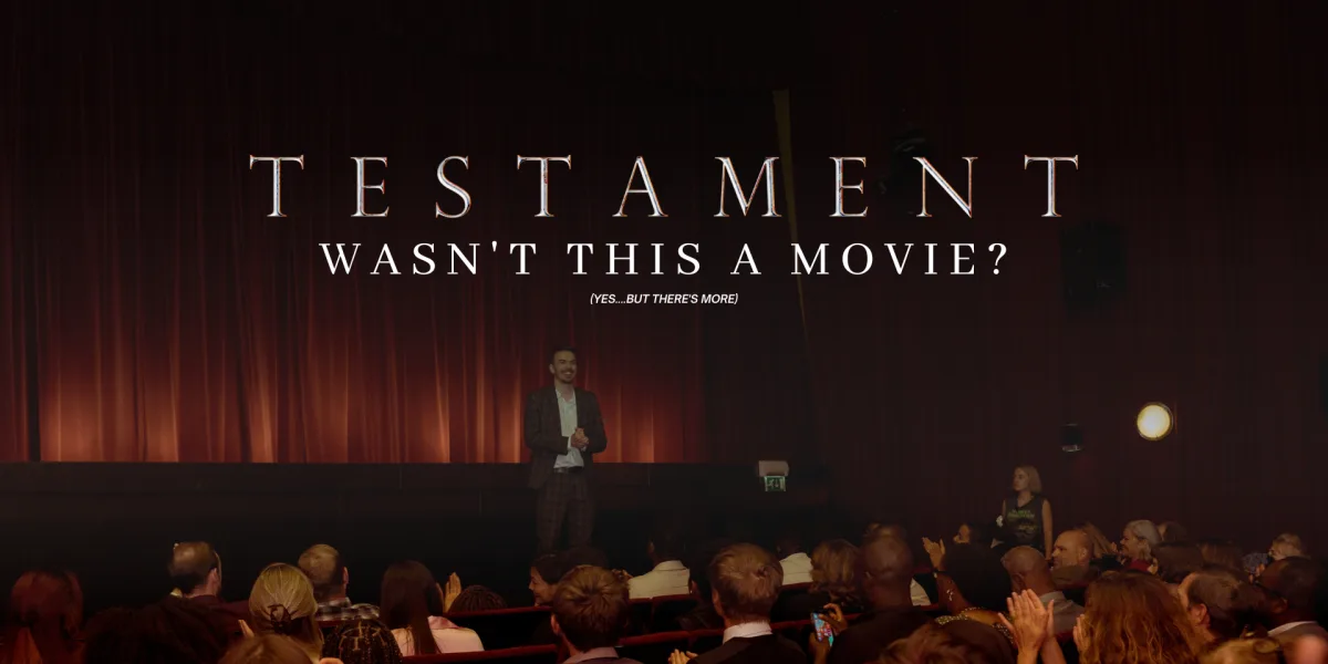 Angel Studios Livestream: Testament // Wasn’t This A Movie?!?