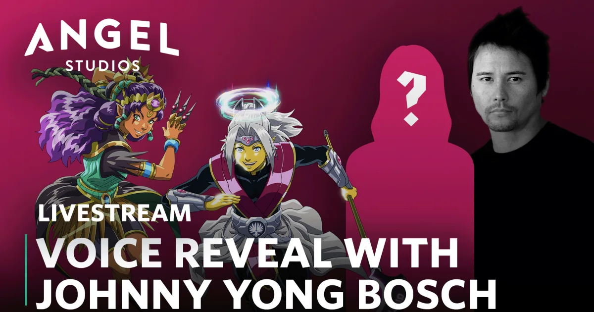 Angel Studios Livestream: Namay'ah Voice Reveal With Johnny Yong Bosch