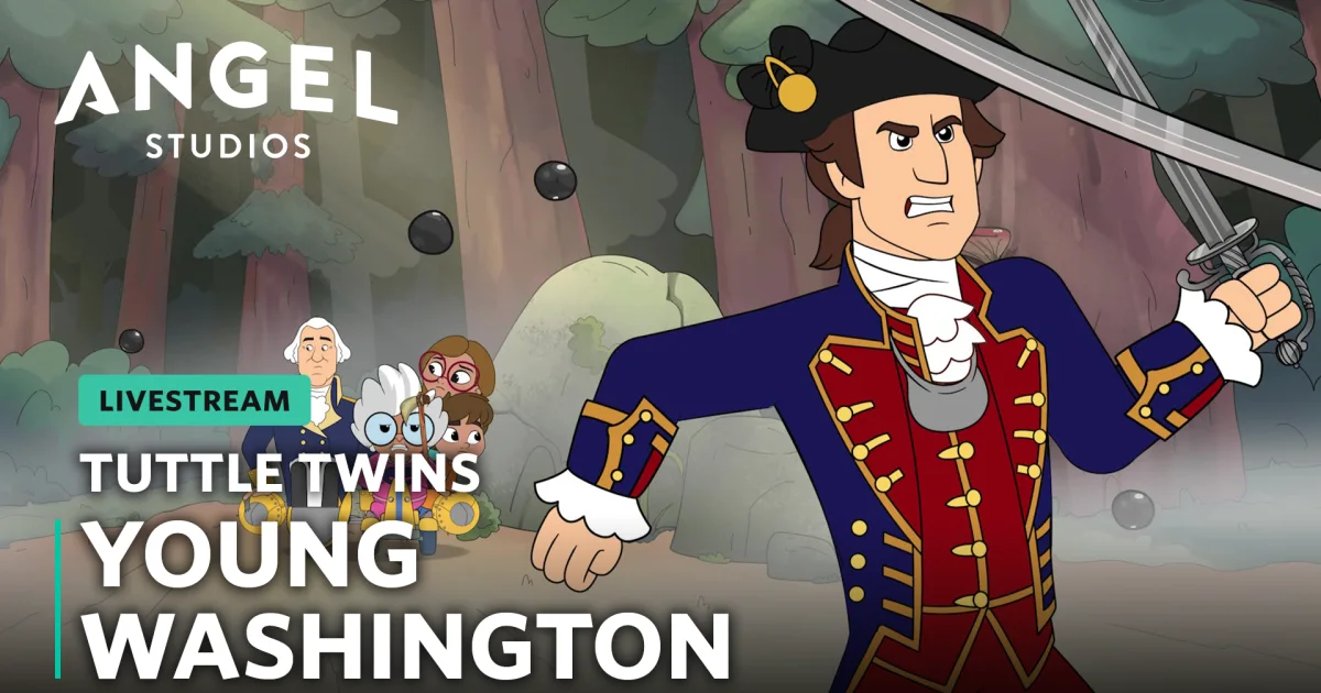 Tuttle Twins Livestream: “Young Washington: A Tuttle Twins Adventure”