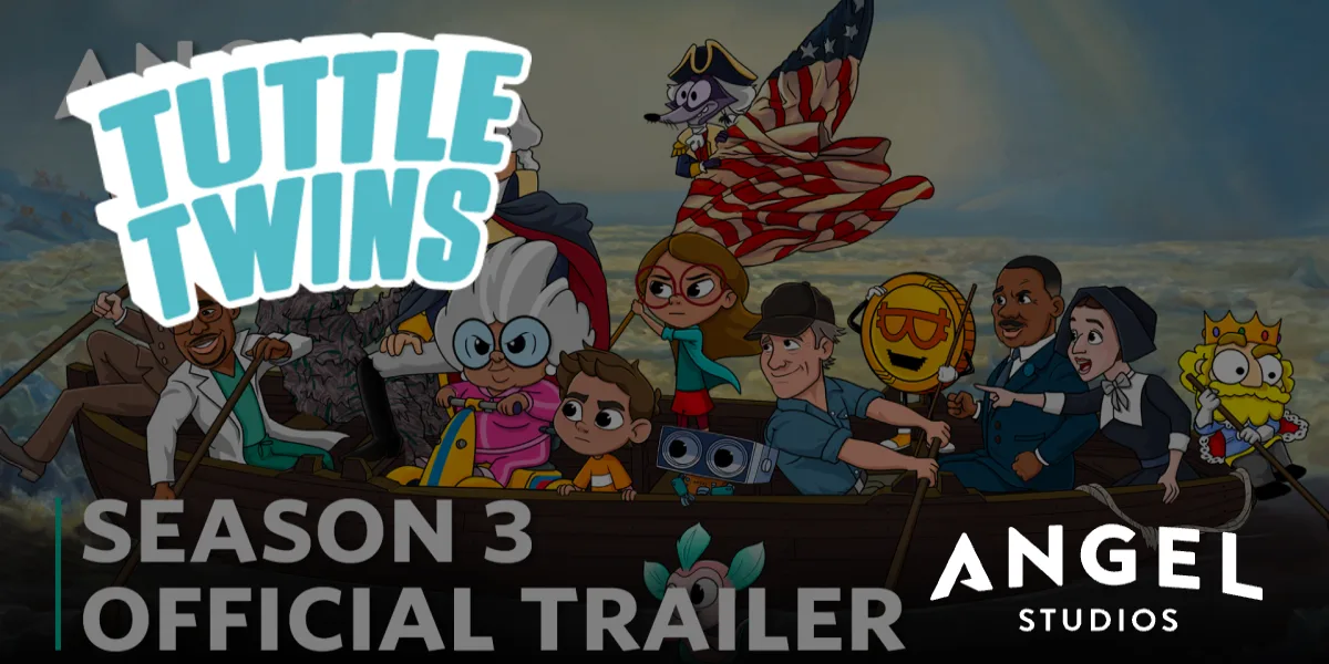 Watch Tuttle Twins: Season 3 Official Trailer on Angel Studios