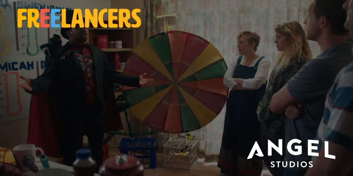 Watch Freelancers Season 2 Episode 3: Wheel of Challenges on Angel Studios