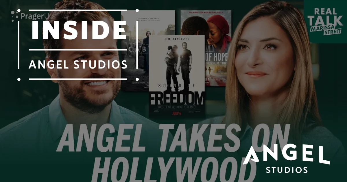 Watch Jordan Harmon with PragerU CEO on Angel Studios