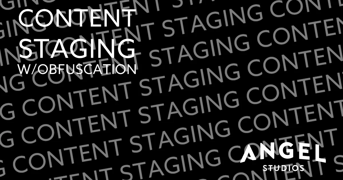 Content Staging Sequel | Watch Online For Free | Angel Studios