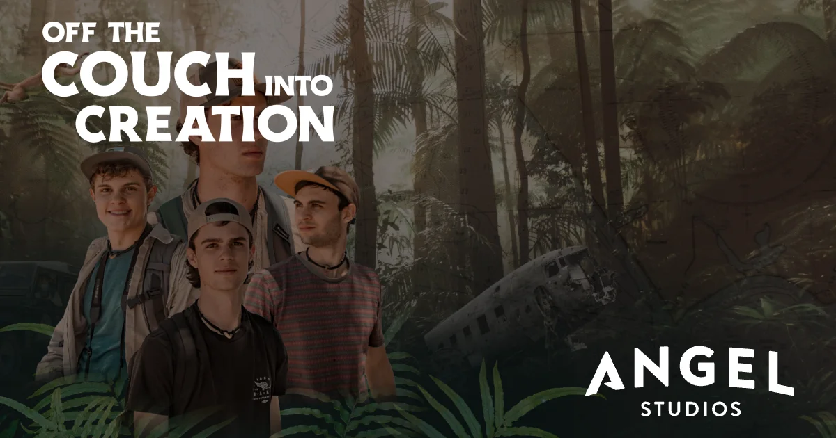 Watch Off the Couch into Creation: Trailer on Angel Studios