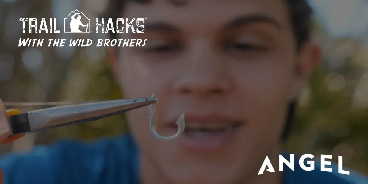 Watch Trail Hacks: With the Wild Brothers Season 1 Episode 18: Homemade Fishhook on Angel