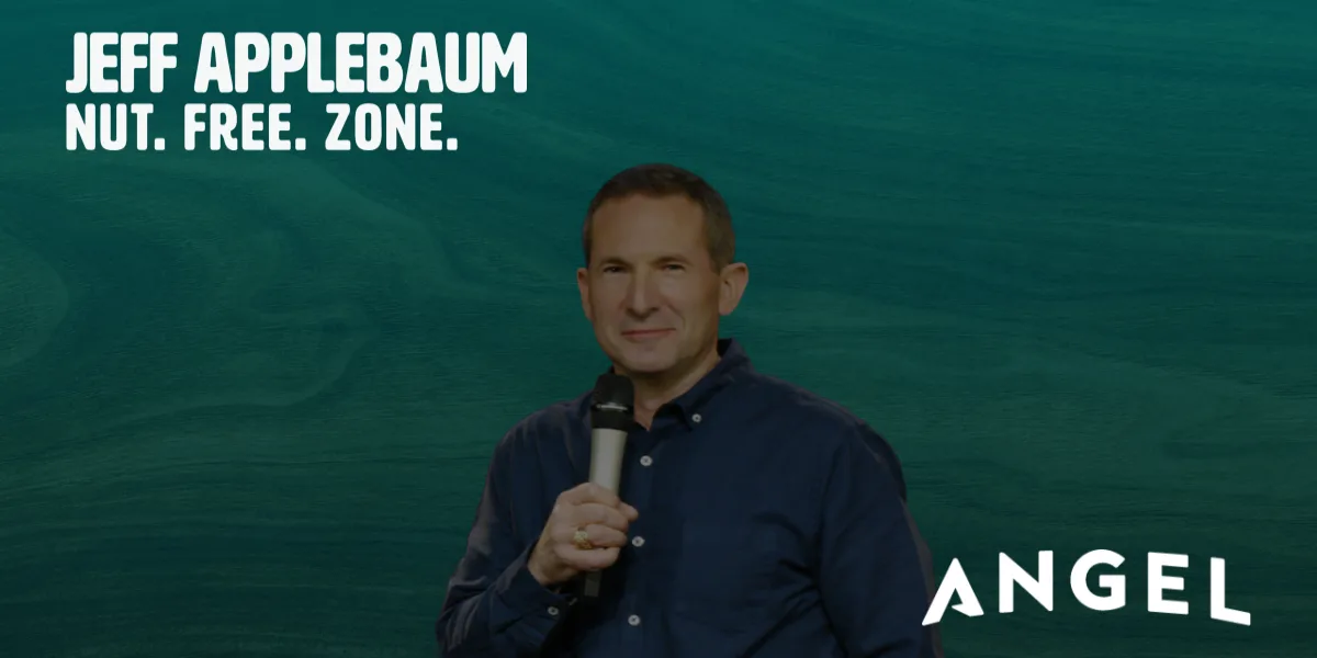 Watch Jeff Applebaum - Nut. Free. Zone. on Angel