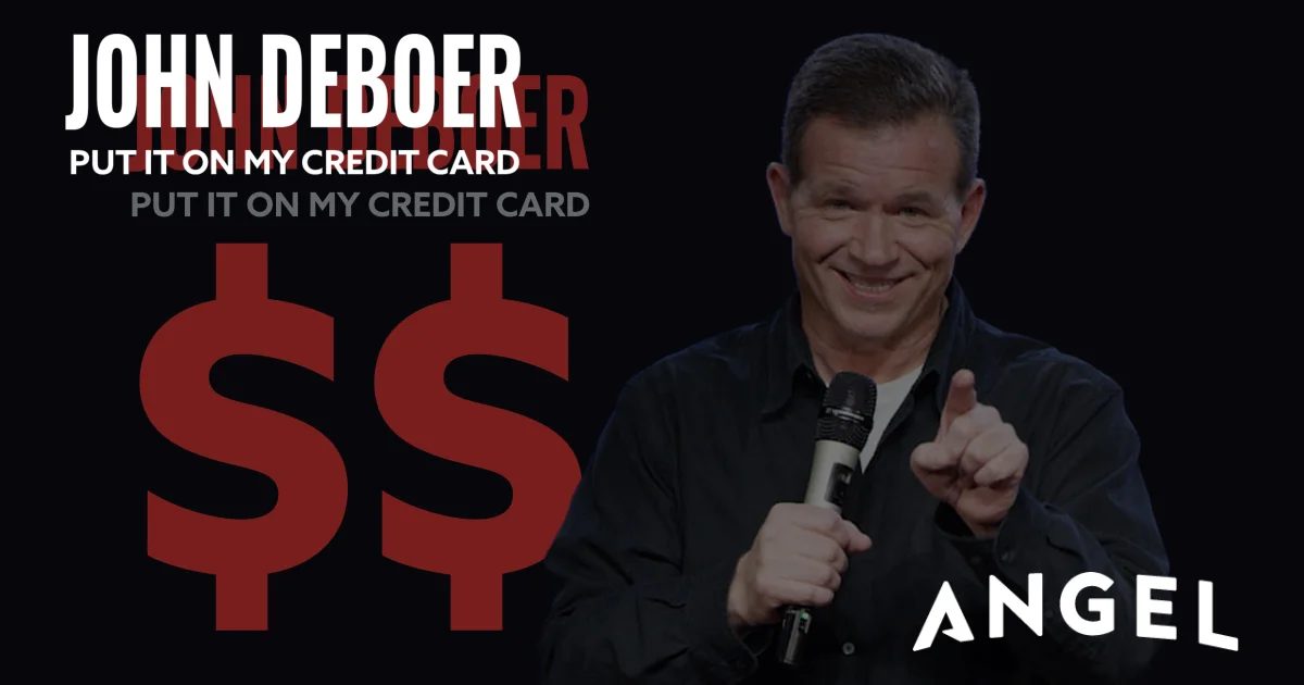 Watch John Deboer - Put it On My Credit Card on Angel